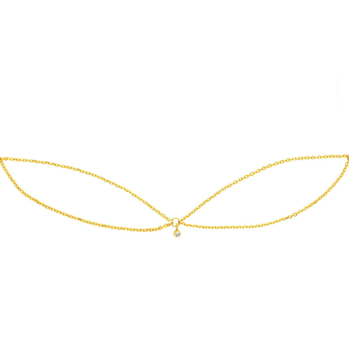 Rothschild Diamond Drape Chain Choker
